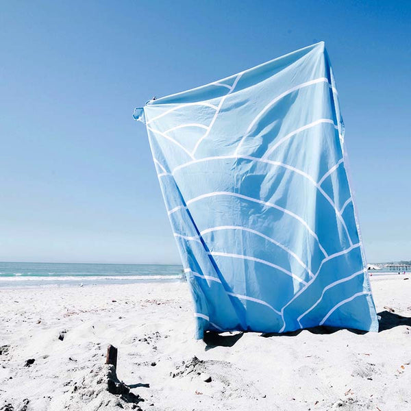 Rainbow Terry Cloth Beach Sheet - Beach Road Designs